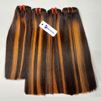 Colored Welf Hair - Remy Hair Human Bundles