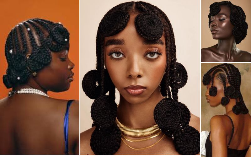 Nigerian Natural Hair Weaving Styles Without Attachment