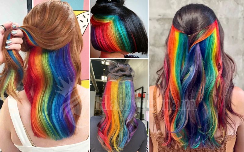 Pretty Rainbow Hairstyle Ideas You Must Try