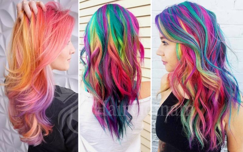Pretty Rainbow Hairstyle Ideas You Must Try