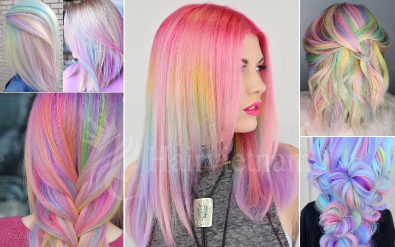 Pretty Rainbow Hairstyle Ideas You Must Try
