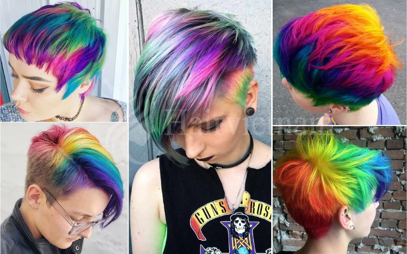 Pretty Rainbow Hairstyle Ideas You Must Try