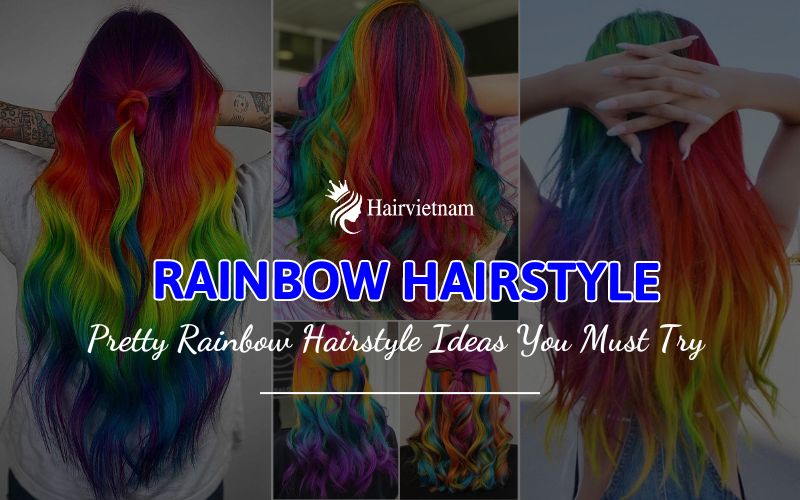 Pretty Rainbow Hairstyle Ideas You Must Try